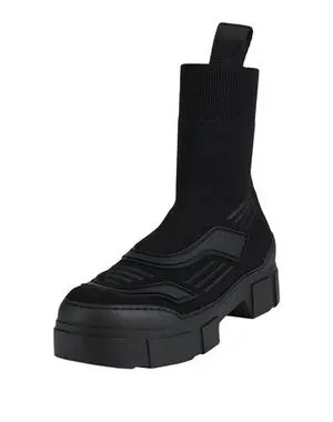 VIC MATIE Ankle Boots With Chunky Heel - Black
