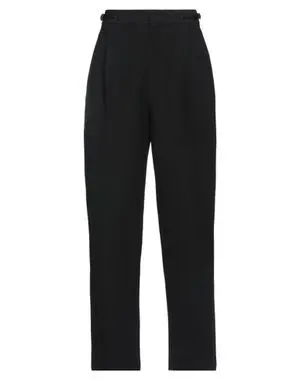 Elisabetta Franchi Tapered Wool-Blend Trousers Black
