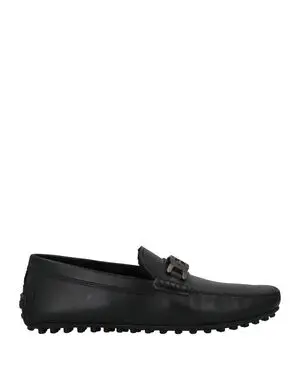 TOD'S Leather Loafers With Shearling Lining