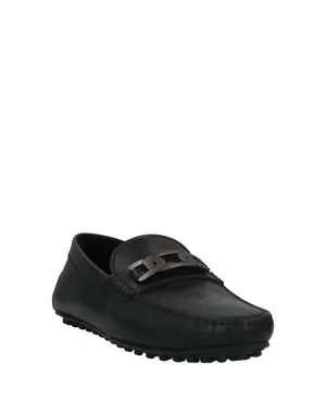 TOD'S Leather Loafers With Shearling Lining