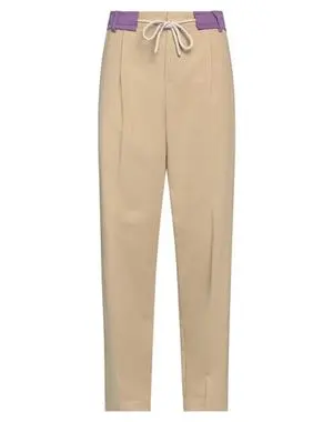 Palm Angels Regular Fit Trousers - Beige