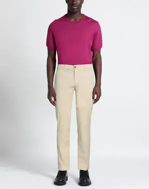Costume National Pants Size Cotton, Elastane - Beige