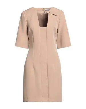 SIMONA CORSELLINI Mini Dress - Beige