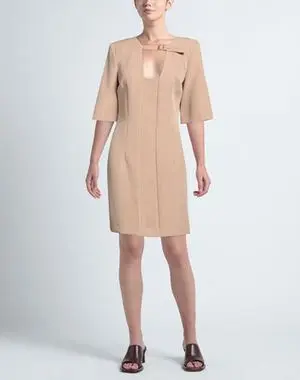 SIMONA CORSELLINI Mini Dress - Beige