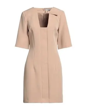 SIMONA CORSELLINI Mini Dress - Beige