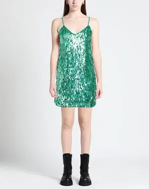 Pinko Mini Sequinned Dress - Green