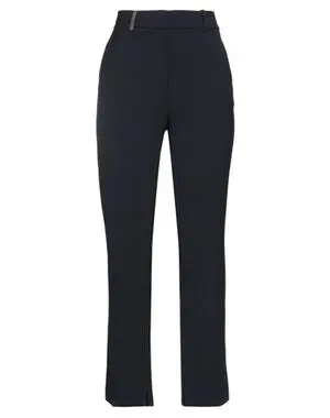 Peserico Woman Pants Sand Size 6 Polyester, Viscose, Cotton, Elastane Blue