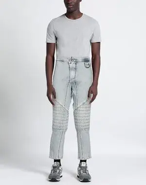 Balmain Tapered Jeans With Embellishment - Blue