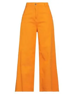 True Royal Wide Leg Pants - Orange