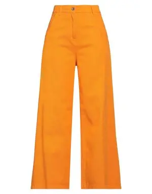 True Royal Wide Leg Pants - Orange