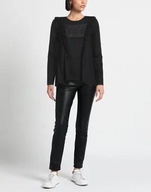 High Wool T-shirt - Black