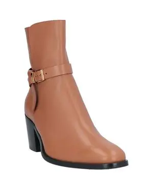 TOD'S Ankle Boots Tan Size Soft Leather