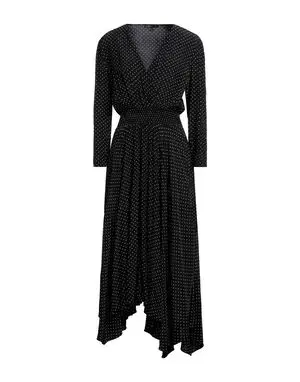 Maje Midi Viscose Dress - Black