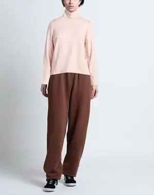 Majestic Filatures Viscose And Elastane Turtleneck Sweatshirt - Pink