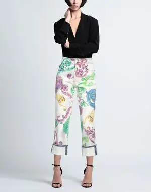 Versace Straight-leg Jeans With Signature Print
