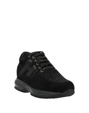 Hogan Sneakers Size Soft Leather, Textile Fibers