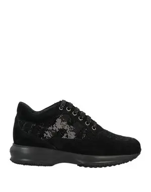 Hogan Sneakers Size Soft Leather, Textile Fibers