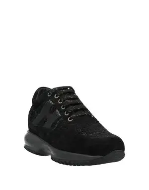 Hogan Sneakers Size Soft Leather, Textile Fibers