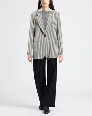 Emporio Armani Single-breasted Striped Blazer