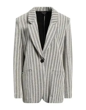 Emporio Armani Single-breasted Striped Blazer