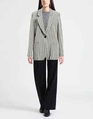 Emporio Armani Single-breasted Striped Blazer
