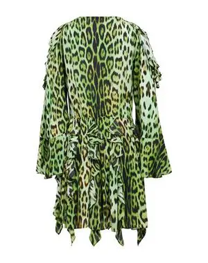 Roberto Cavalli Mini Dress - Acid Green