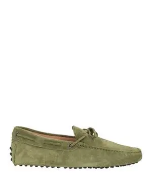 TOD'S Loafers In Leather - Green