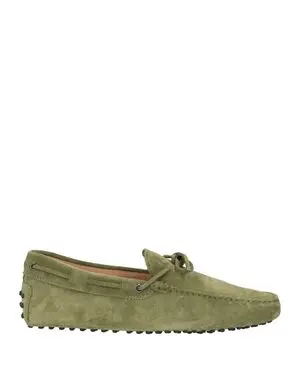 TOD'S Loafers In Leather - Green