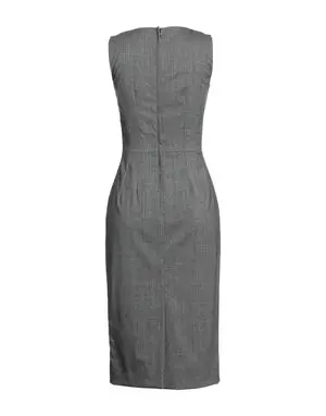 Dolce & Gabbana Midi Dress Virgin Wool, Elastane - Grey