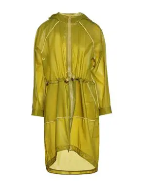 Elisabetta Franchi Rubberized Raincoat - Green