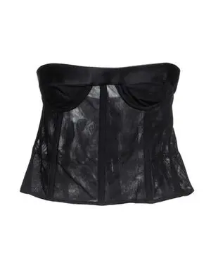 MAISON MARGIELA Tulle And Satin Top