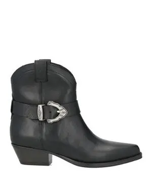 Ba&sh Leather Ankle Boots