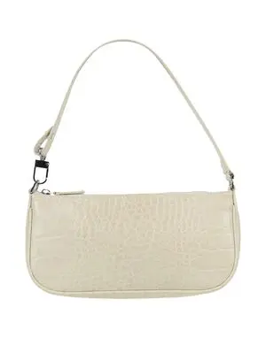 By Far Cow Leather Baguette Bag - White