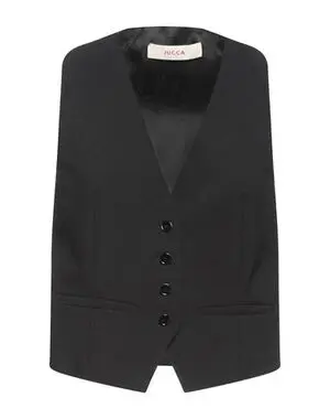 JUCCA Tailored Vest - Black