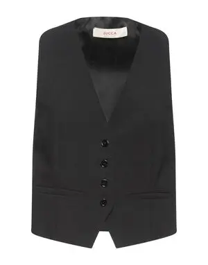 JUCCA Tailored Vest - Black