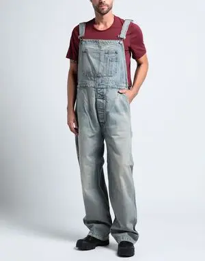 Amiri Cotton Denim Overalls