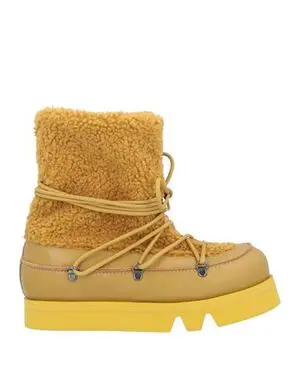EQUITARE Leather And Textile Ankle Boots - Yellow