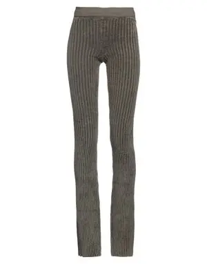 ANDREĀDAMO Flared Knit Pants - Green