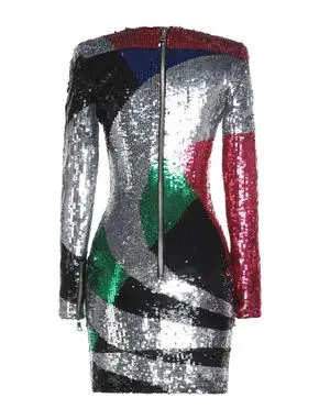 Balmain Mini Sequined Dress