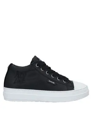 RUCOLINE Midnight Textile And Leather Low-top Sneakers