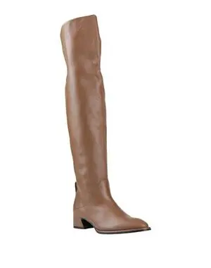 EQUITARE Elise Over-the-knee Leather Boots - Brown