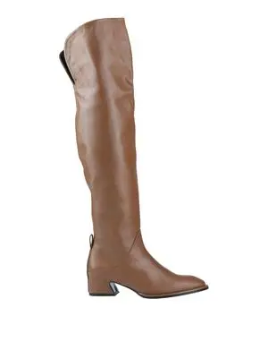 EQUITARE Elise Over-the-knee Leather Boots - Brown