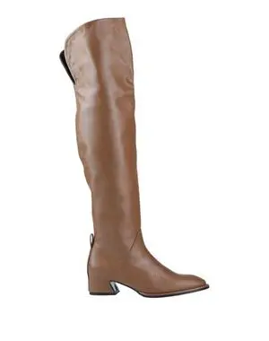 EQUITARE Elise Over-The-Knee Leather Boots Tan