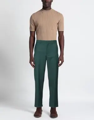 DEPARTMENT 5 Tailored Gabardine Straight Leg Pants - Green