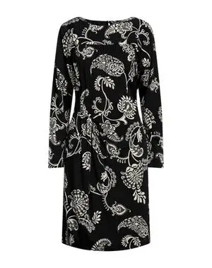 SIMONA CORSELLINI Mini Floral Print Bodycon Dress - Black