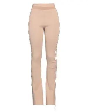 ANDREĀDAMO Knit Flared Pants - Sand