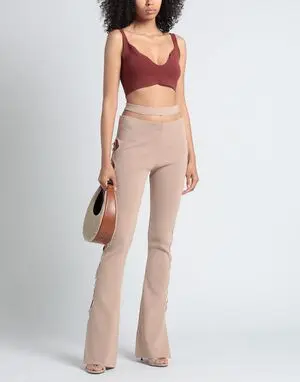 ANDREĀDAMO Knit Flared Pants - Sand