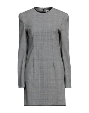 Sportmax Mini Dress In Glen Plaid