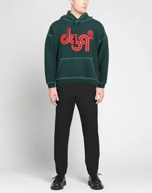 Dsquared2 Cotton-blend Sweatshirt With Logo - Green