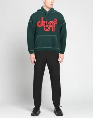 Dsquared2 Cotton-blend Sweatshirt With Logo - Green